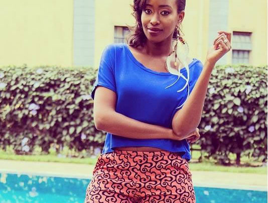 Hilarious Janet Mbugua Goes On A Challenge To Drive A Matatu While